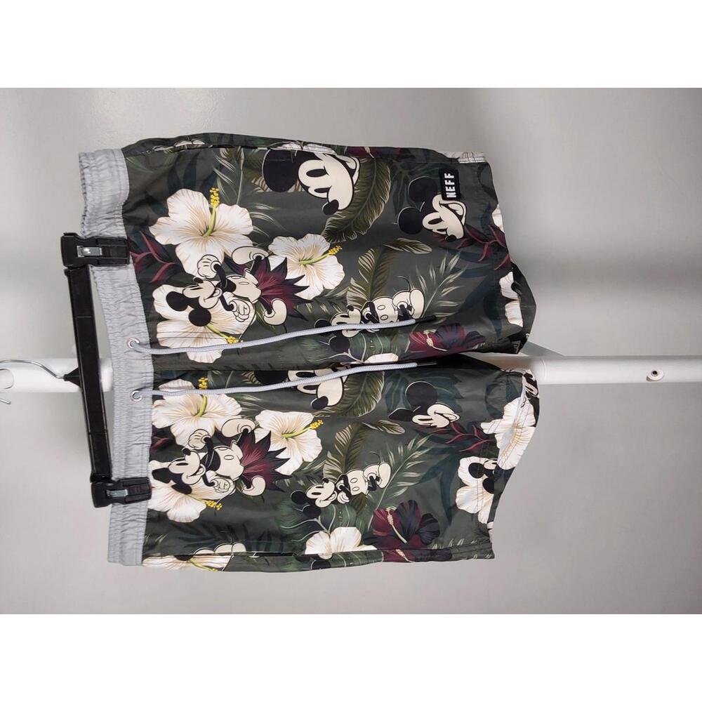 Neff X Disney Mickey Mouse Floral Swim Trunks - Gem